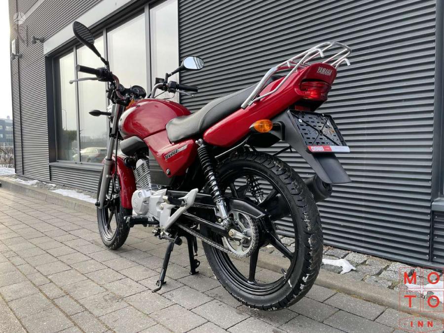 Red Yamaha YBR 2008 in Riga, with an engine capacity of 0.13 L and mileage of 25 thousand km for 1699 €, photo 14 on AUTOMOTO.COM.LV