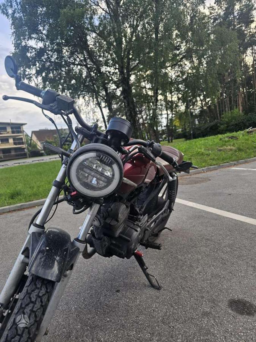 Red Yamaha YBR 2008 in Kaunas, with an engine capacity of 0.13 L and mileage of 61 thousand km for 1500 €, photo 4 on AUTOMOTO.COM.LV