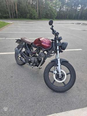 Red Yamaha YBR 2008 in Kaunas, with an engine capacity of 0.13 L and mileage of 61 thousand km for 1500 €, photo 5 on AUTOMOTO.COM.LV