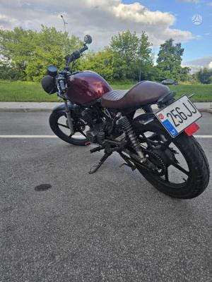 Red Yamaha YBR 2008 in Kaunas, with an engine capacity of 0.13 L and mileage of 61 thousand km for 1500 €, photo 6 on AUTOMOTO.COM.LV