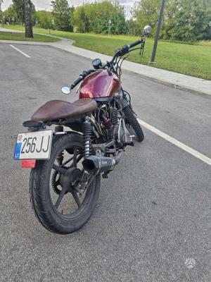 Red Yamaha YBR 2008 in Kaunas, with an engine capacity of 0.13 L and mileage of 61 thousand km for 1500 €, photo 7 on AUTOMOTO.COM.LV