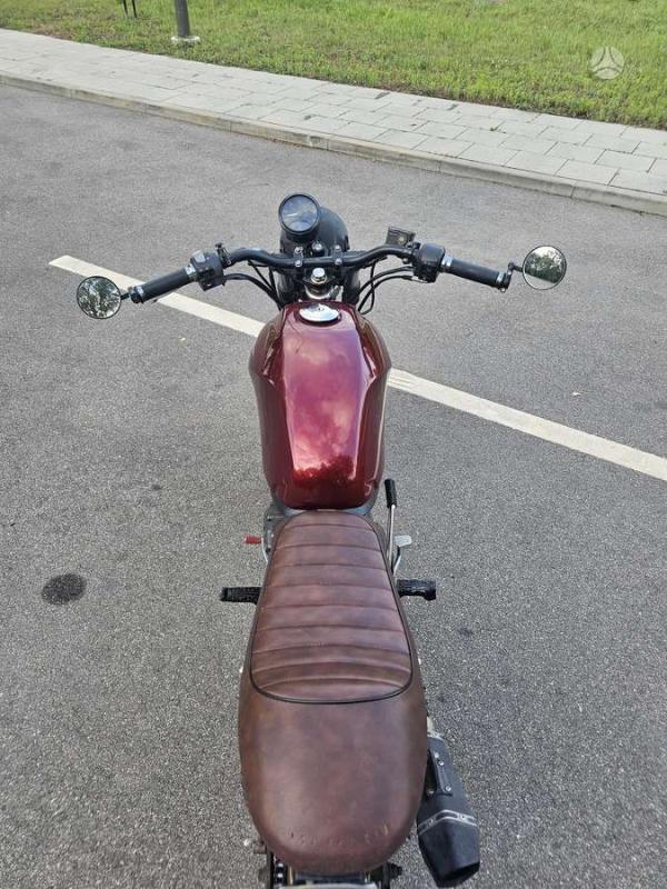 Red Yamaha YBR 2008 in Kaunas, with an engine capacity of 0.13 L and mileage of 61 thousand km for 1500 €, photo 10 on AUTOMOTO.COM.LV