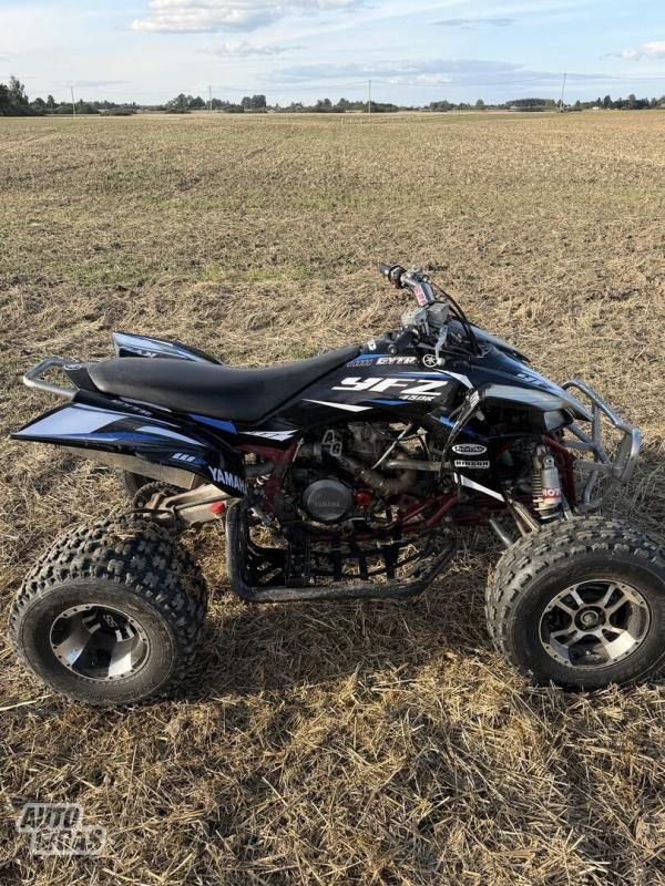 Black Yamaha YFZ 2006 in Kaunas, with an engine capacity of 0.45 L and mileage of 0 thousand km for 2800 €, photo 3 on AUTOMOTO.COM.LV