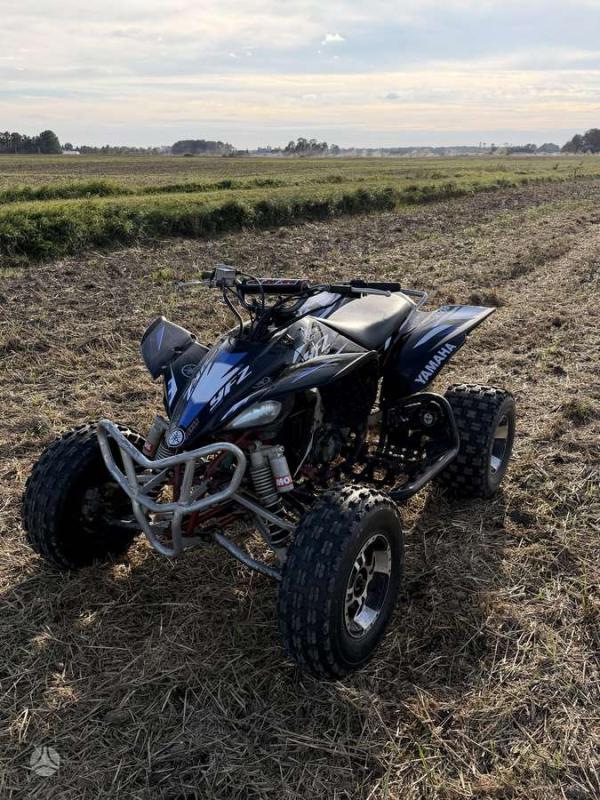 Black Yamaha YFZ 2006 in Kaunas, with an engine capacity of 0.45 L and mileage of 10 thousand km for 2800 €, photo 8 on AUTOMOTO.COM.LV