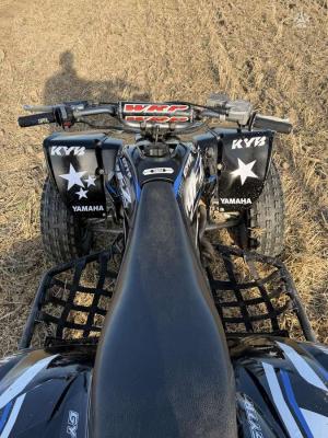 Black Yamaha YFZ 2006 in Kaunas, with an engine capacity of 0.45 L and mileage of 10 thousand km for 2800 €, photo 9 on AUTOMOTO.COM.LV