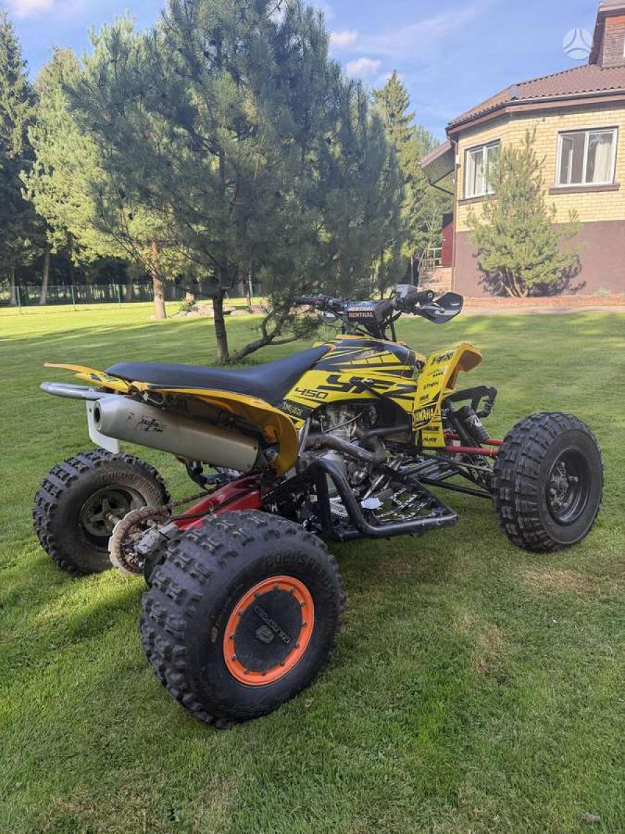Yamaha YFZ 2007 in Siauliai, with an engine capacity of 0.45 L and mileage of 0 thousand km for 4050 €, photo 5 on AUTOMOTO.COM.LV