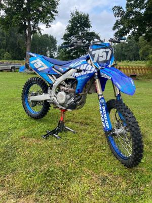 Zils Yamaha YZ 250F 2020 Tallina, ar dzinēja tilpumu 0.00 L un nobraukumu 0 tūkst. km par 4100 €, foto  vietnē AUTOMOTO.COM.LV