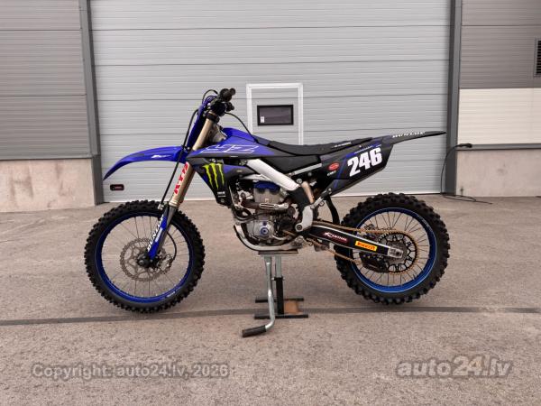 Blue Yamaha YZ 250F 2021 in Tallinn, with an engine capacity of 0.25 L and mileage of 127 thousand km for 3500 €, photo 1 on AUTOMOTO.COM.LV