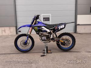 Zils Yamaha YZ 250F 2021 Tallina, ar dzinēja tilpumu 0.25 L un nobraukumu 127 tūkst. km par 3500 €, foto  vietnē AUTOMOTO.COM.LV