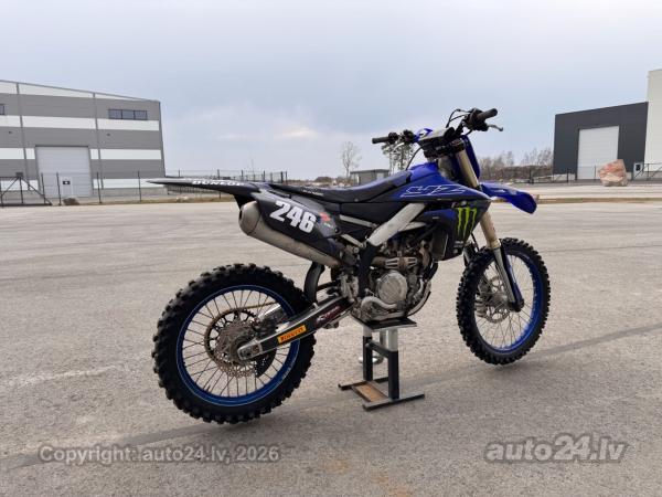 Blue Yamaha YZ 250F 2021 in Tallinn, with an engine capacity of 0.25 L and mileage of 127 thousand km for 3500 €, photo 4 on AUTOMOTO.COM.LV