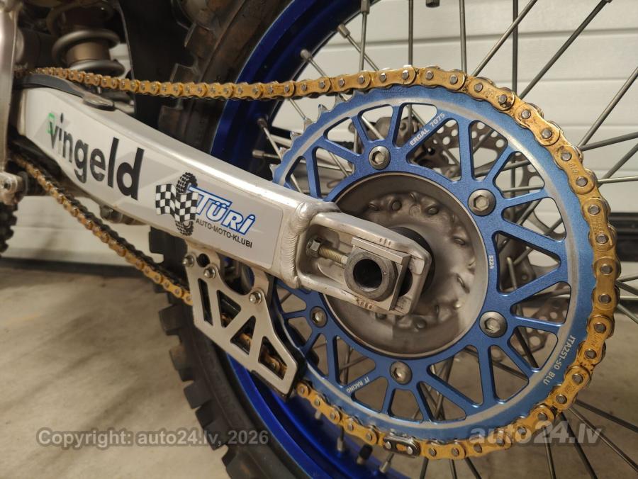 Zils Yamaha YZ 250F 2024 Tallina, ar dzinēja tilpumu 0.00 L un nobraukumu 0 tūkst. km par 5650 €, foto 14 vietnē AUTOMOTO.COM.LV
