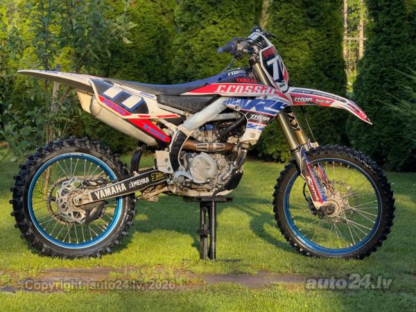White Yamaha YZ 250F 2020 in Tallinn, with an engine capacity of 0.25 L and mileage of 92 thousand km for 3000 €, photo 1 on AUTOMOTO.COM.LV