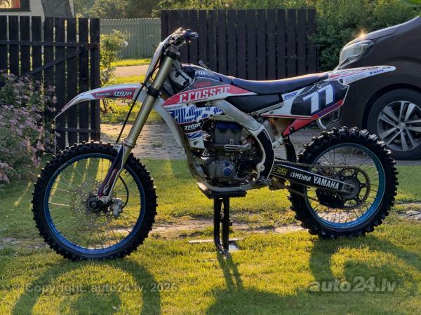White Yamaha YZ 250F 2020 in Tallinn, with an engine capacity of 0.25 L and mileage of 92 thousand km for 3000 €, photo 3 on AUTOMOTO.COM.LV