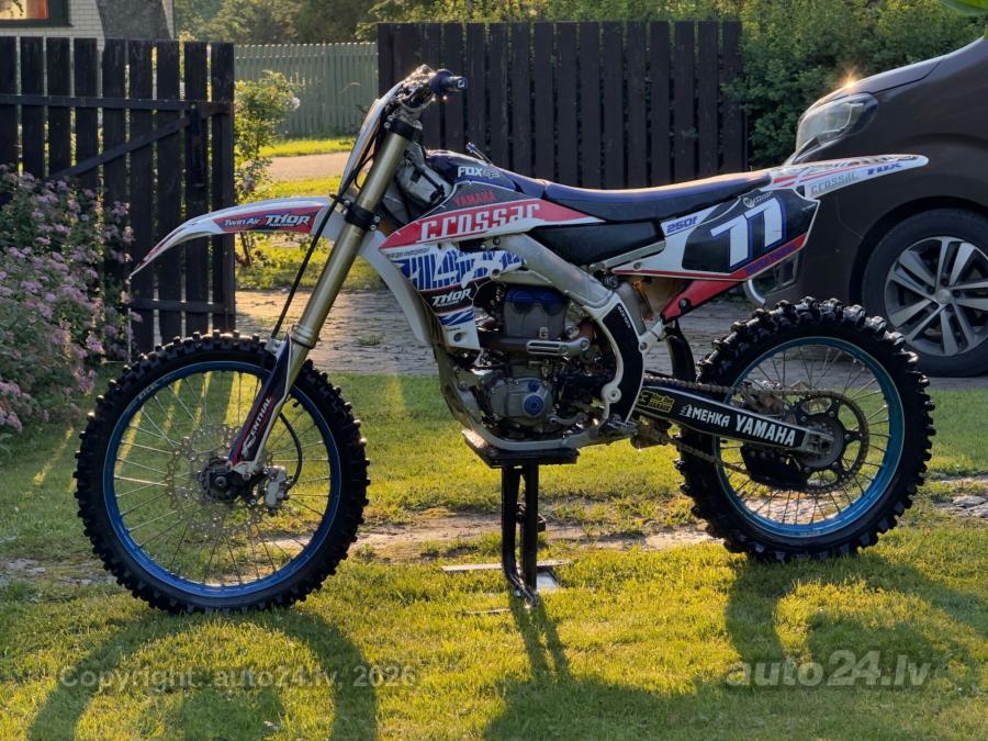 White Yamaha YZ 250F 2020 in Tallinn, with an engine capacity of 0.25 L and mileage of 92 thousand km for 3000 €, photo 4 on AUTOMOTO.COM.LV