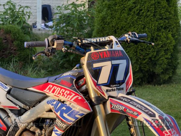 White Yamaha YZ 250F 2020 in Tallinn, with an engine capacity of 0.25 L and mileage of 92 thousand km for 3000 €, photo 5 on AUTOMOTO.COM.LV