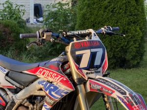 White Yamaha YZ 250F 2020 in Tallinn, with an engine capacity of 0.25 L and mileage of 92 thousand km for 3000 €, photo 6 on AUTOMOTO.COM.LV