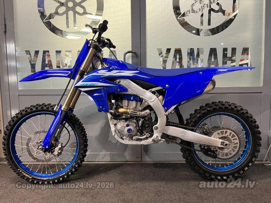 Blue Yamaha YZ 450F 2025 in Tallinn, with an engine capacity of 0.45 L and mileage of 36 thousand km for 5690 €, photo 2 on AUTOMOTO.COM.LV