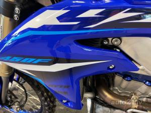 Blue Yamaha YZ 450F 2026 in Tallinn, with an engine capacity of 0.45 L and mileage of 0 thousand km for 6200 €, photo 7 on AUTOMOTO.COM.LV