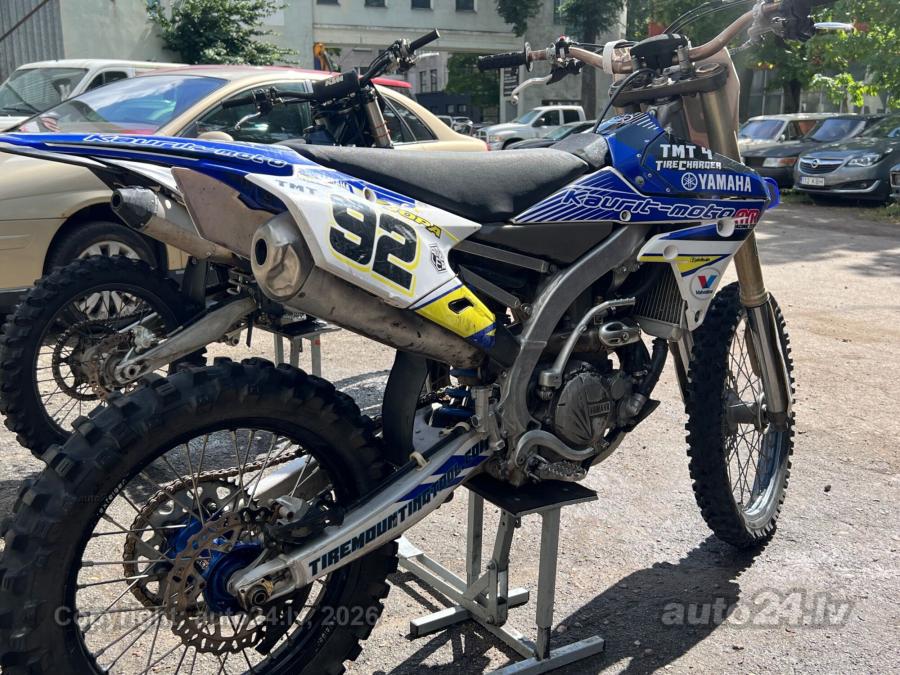 Yamaha YZ 450F 2015 in Tallinn, with an engine capacity of 0.45 L and mileage of 0 thousand km for 2500 €, photo 3 on AUTOMOTO.COM.LV