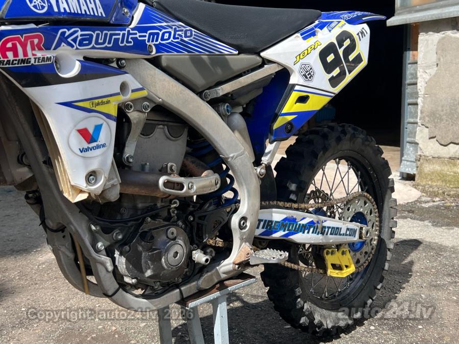Yamaha YZ 450F 2015 in Tallinn, with an engine capacity of 0.45 L and mileage of 0 thousand km for 2500 €, photo 6 on AUTOMOTO.COM.LV
