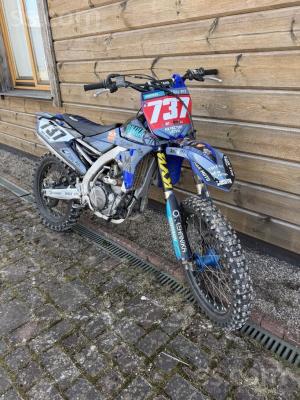 Yamaha YZ 450F 2017 in Balvi, with an engine capacity of 0.45 L and mileage of 0 thousand km for 2750 €, photo 2 on AUTOMOTO.COM.LV