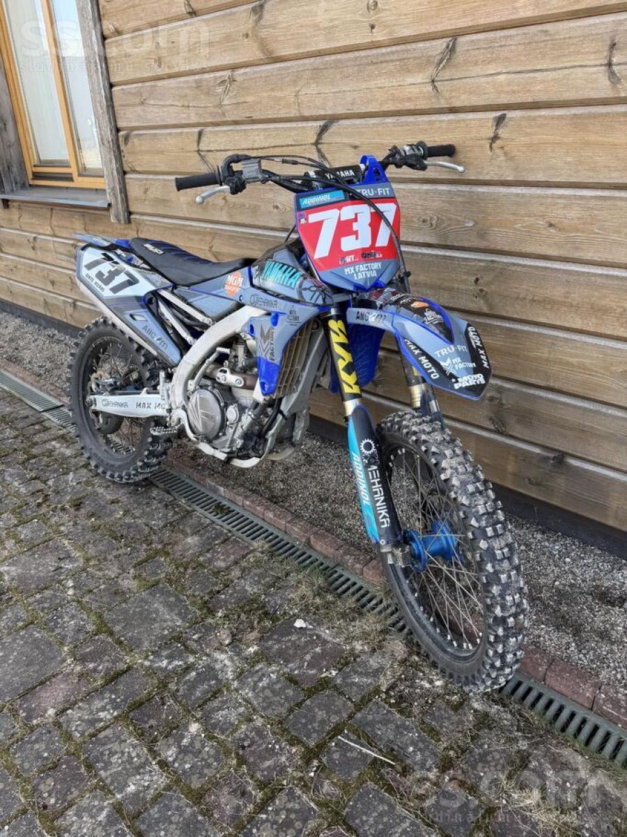 Yamaha YZ 450F 2017 in Balvi, with an engine capacity of 0.45 L and mileage of 0 thousand km for 2750 €, photo 2 on AUTOMOTO.COM.LV