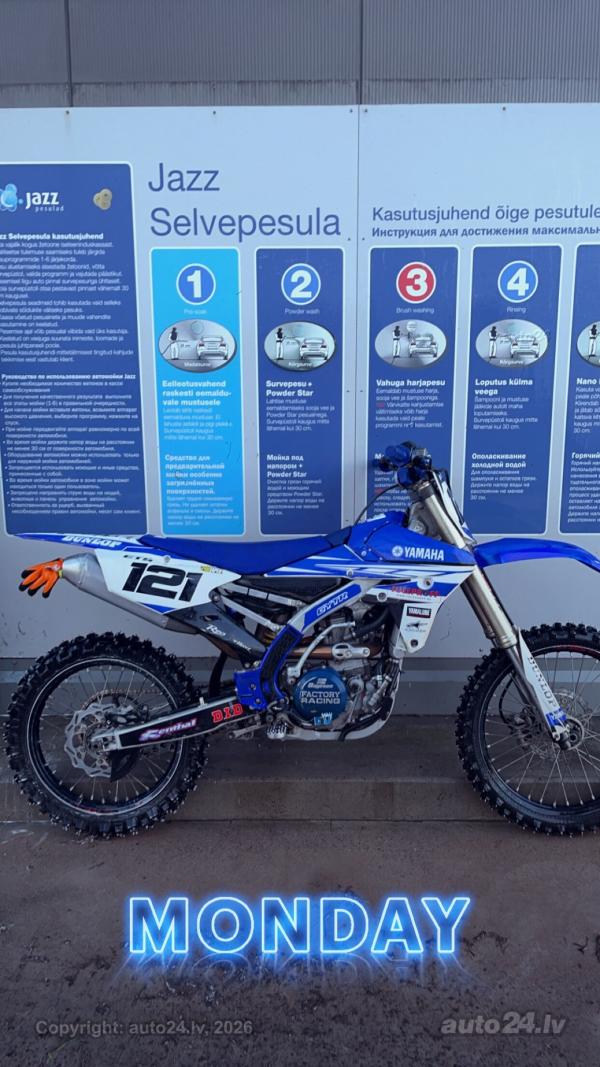 Ямаха YZ 450F 2017 в Таллин, объемом двигателя 0.00 л и пробегом 0 тыс. км за 2300 €, фото 5 на AUTOMOTO.COM.LV