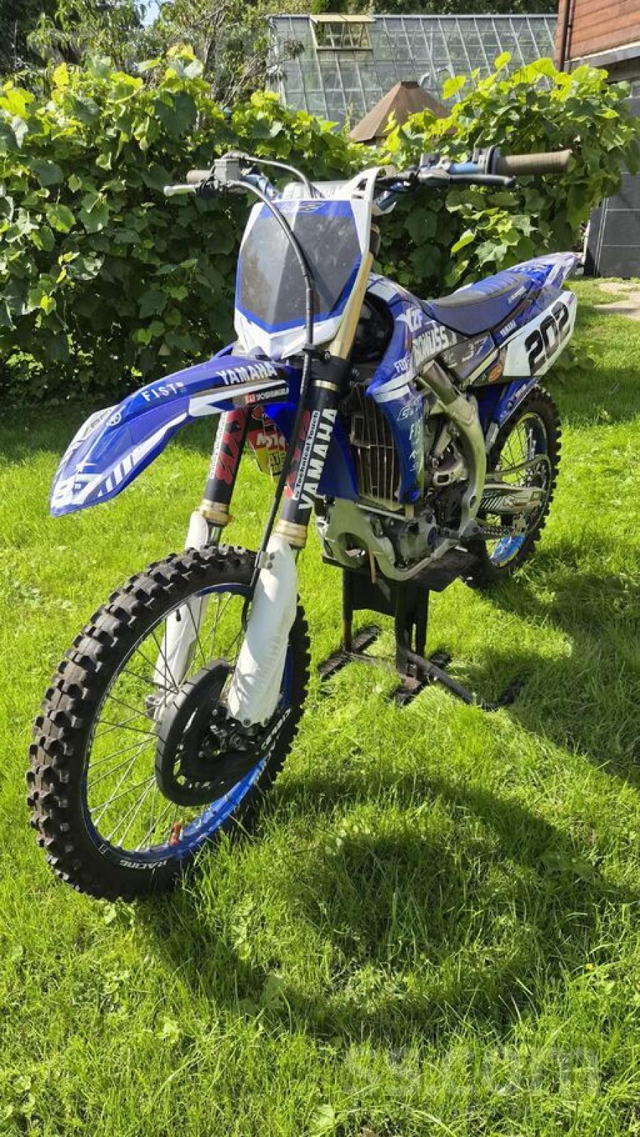 Ямаха YZ 450F 2019 в Рига, объемом двигателя 0.45 л и пробегом 0 тыс. км за 3600 €, фото 1 на AUTOMOTO.COM.LV