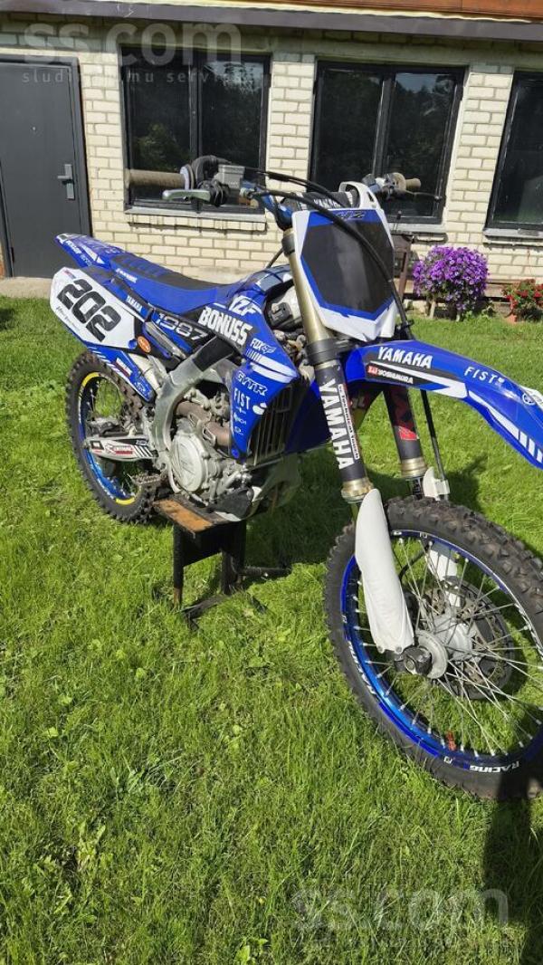 Ямаха YZ 450F 2019 в Рига, объемом двигателя 0.45 л и пробегом 0 тыс. км за 3600 €, фото 4 на AUTOMOTO.COM.LV
