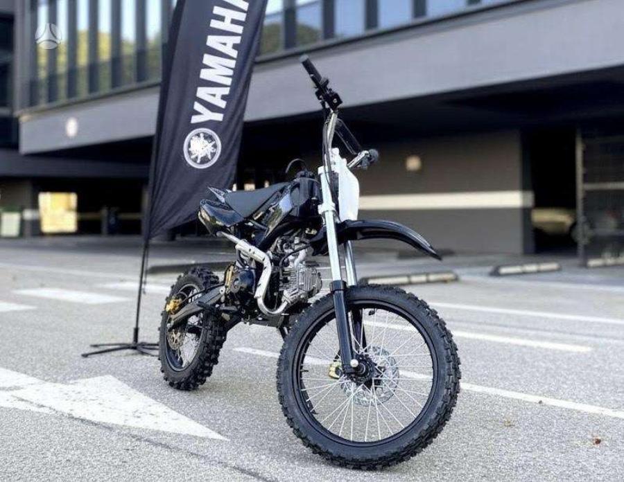 Black Yamaha YZ 2026 in Panevezys, with an engine capacity of 0.13 L and mileage of 1 thousand km for 700 €, photo 1 on AUTOMOTO.COM.LV