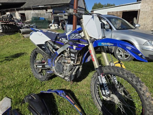 Blue Yamaha YZ 2014 in Vilkaviskis, with an engine capacity of 0.45 L and mileage of 0 thousand km for 2400 €, photo 1 on AUTOMOTO.COM.LV