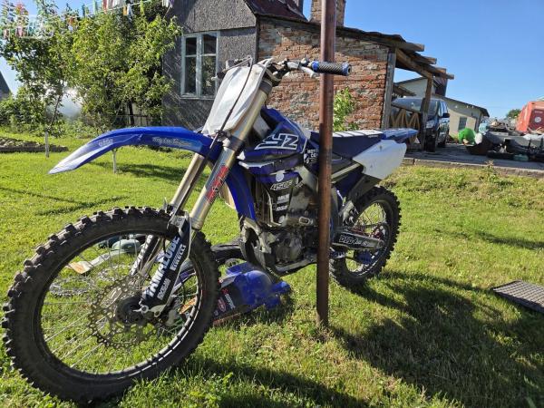 Blue Yamaha YZ 2014 in Vilkaviskis, with an engine capacity of 0.45 L and mileage of 0 thousand km for 2400 €, photo 2 on AUTOMOTO.COM.LV