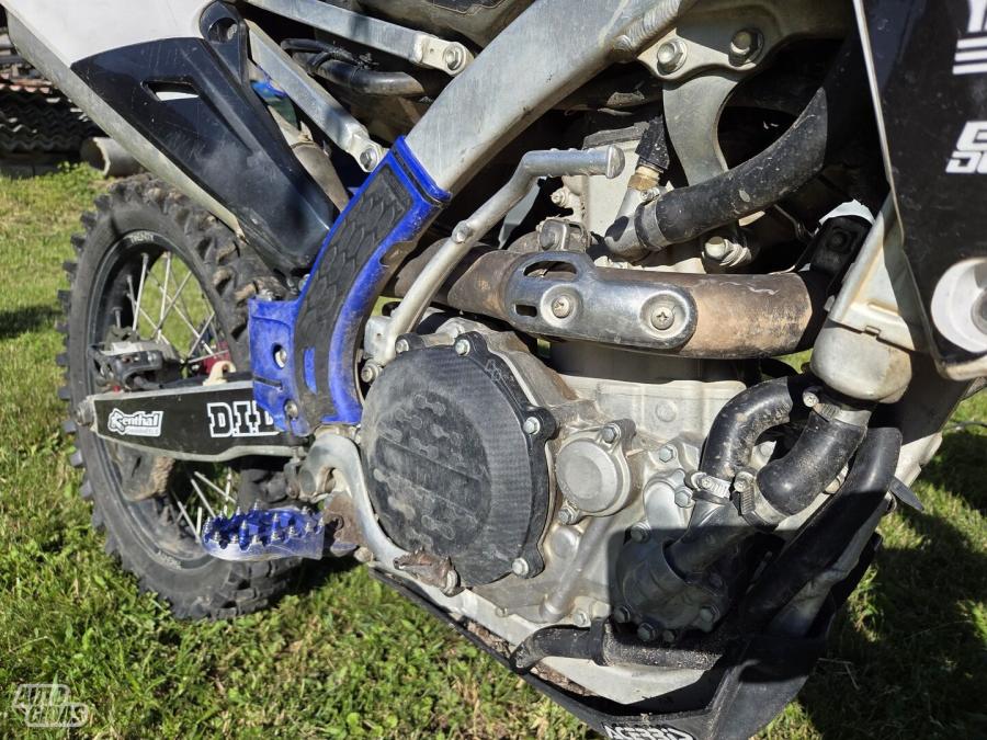 Blue Yamaha YZ 2014 in Vilkaviskis, with an engine capacity of 0.45 L and mileage of 0 thousand km for 2400 €, photo 4 on AUTOMOTO.COM.LV