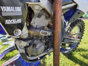 Blue Yamaha YZ 2014 in Vilkaviskis, with an engine capacity of 0.45 L and mileage of 0 thousand km for 2400 €, photo 5 on AUTOMOTO.COM.LV