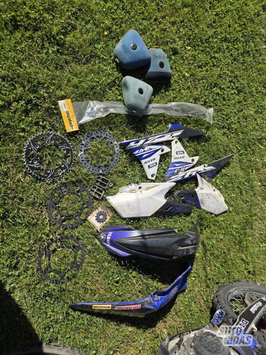 Blue Yamaha YZ 2014 in Vilkaviskis, with an engine capacity of 0.45 L and mileage of 0 thousand km for 2400 €, photo 6 on AUTOMOTO.COM.LV