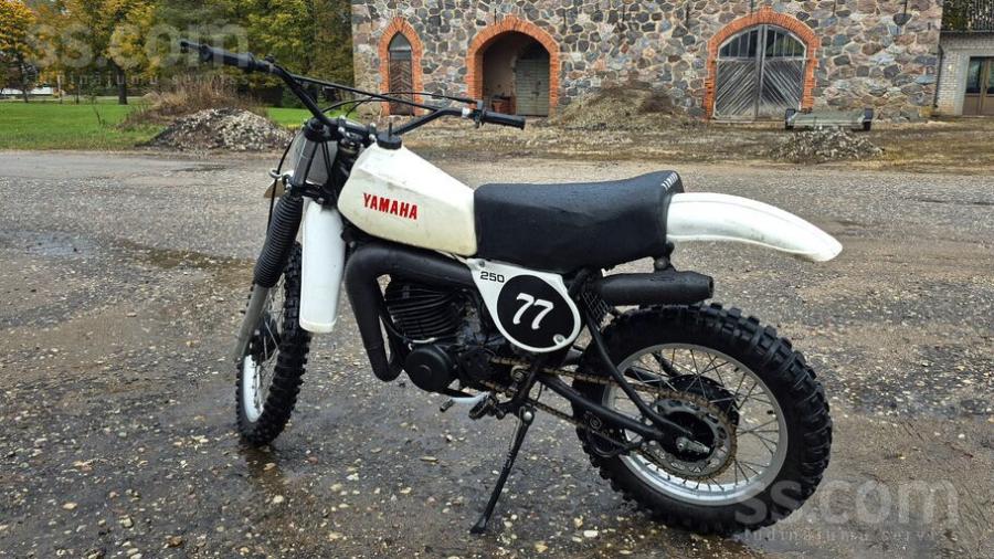 Yamaha YZ 1977 in Aizkraukle, with an engine capacity of 0.25 L and mileage of 0 thousand km for 3500 €, photo 3 on AUTOMOTO.COM.LV