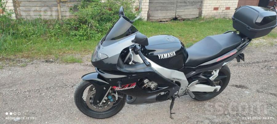 Yamaha YZF 600R 1997 in Liepaja, with an engine capacity of 0.60 L and mileage of 0 thousand km for 1900 €, photo 3 on AUTOMOTO.COM.LV