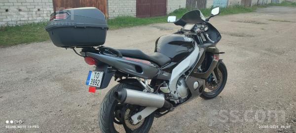 Yamaha YZF 600R 1997 in Liepaja, with an engine capacity of 0.60 L and mileage of 0 thousand km for 1900 €, photo 5 on AUTOMOTO.COM.LV