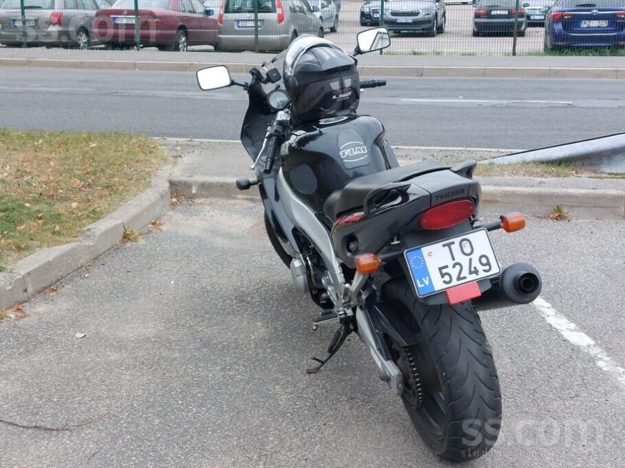 Yamaha YZF 600R 1997 in Riga, with an engine capacity of 0.60 L and mileage of 0 thousand km for 2000 €, photo 7 on AUTOMOTO.COM.LV