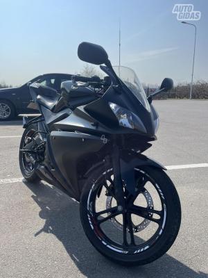 Melns Yamaha YZF 2008 Kaišiadorys, ar dzinēja tilpumu 0.13 L un nobraukumu 0 tūkst. km par 1900 €, foto  vietnē AUTOMOTO.COM.LV