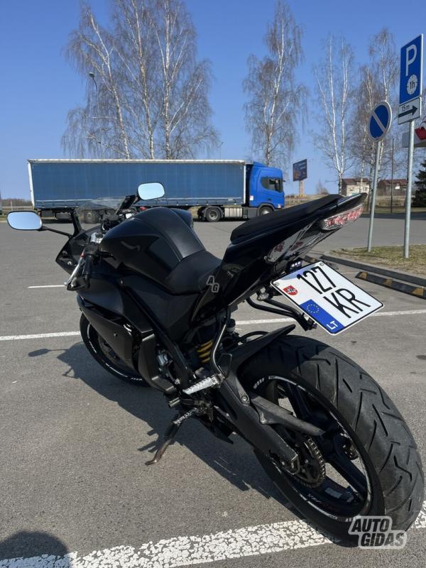 Melns Yamaha YZF 2008 Kaišiadorys, ar dzinēja tilpumu 0.13 L un nobraukumu 0 tūkst. km par 1900 €, foto 3 vietnē AUTOMOTO.COM.LV