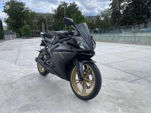 Black Yamaha YZF 2008 in Kaunas, with an engine capacity of 0.14 L and mileage of 34 thousand km for 2150 €, photo 6 on AUTOMOTO.COM.LV