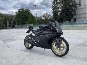 Black Yamaha YZF 2008 in Kaunas, with an engine capacity of 0.14 L and mileage of 34 thousand km for 2150 €, photo 11 on AUTOMOTO.COM.LV