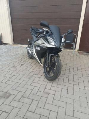 Black Yamaha YZF 2008 in Panevezys, with an engine capacity of 0.12 L and mileage of 32 thousand km for 1500 €, photo  on AUTOMOTO.COM.LV