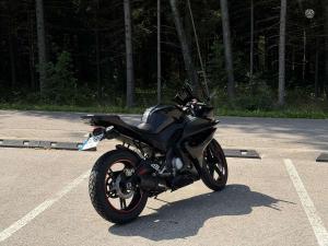 Black Yamaha YZF 2008 in Klaipeda, with an engine capacity of 0.13 L and mileage of 27 thousand km for 3200 €, photo 3 on AUTOMOTO.COM.LV