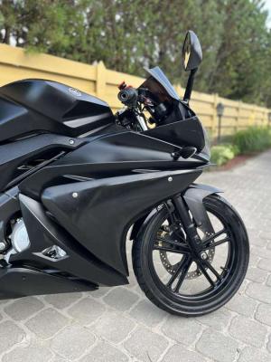 Melns Yamaha YZF 2009 Kretinga, ar dzinēja tilpumu 0.13 L un nobraukumu 63 tūkst. km par 1380 €, foto 5 vietnē AUTOMOTO.COM.LV
