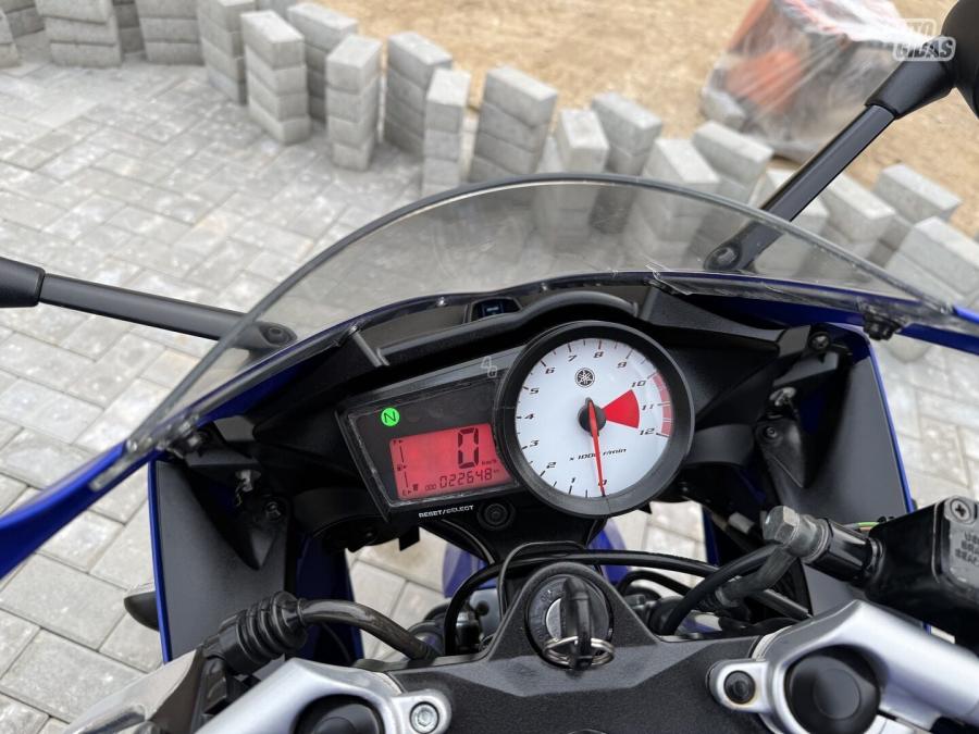 Melns Yamaha YZF 2010 Kauņa, ar dzinēja tilpumu 0.13 L un nobraukumu 23 tūkst. km par 2050 €, foto 12 vietnē AUTOMOTO.COM.LV