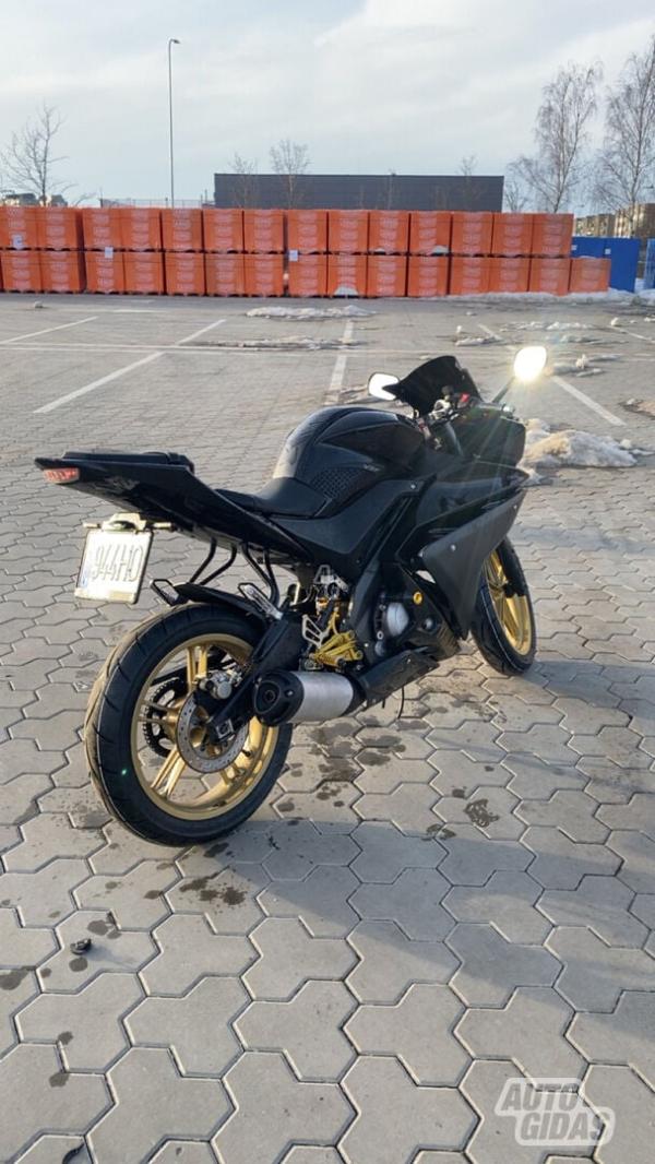 Black Yamaha YZF 2010 in Telschi, with an engine capacity of 0.13 L and mileage of 0 thousand km for 1950 €, photo 3 on AUTOMOTO.COM.LV