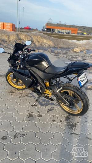 Black Yamaha YZF 2010 in Telschi, with an engine capacity of 0.13 L and mileage of 0 thousand km for 1950 €, photo 5 on AUTOMOTO.COM.LV