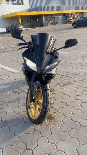 Black Yamaha YZF 2010 in Telschi, with an engine capacity of 0.13 L and mileage of 0 thousand km for 1950 €, photo 7 on AUTOMOTO.COM.LV